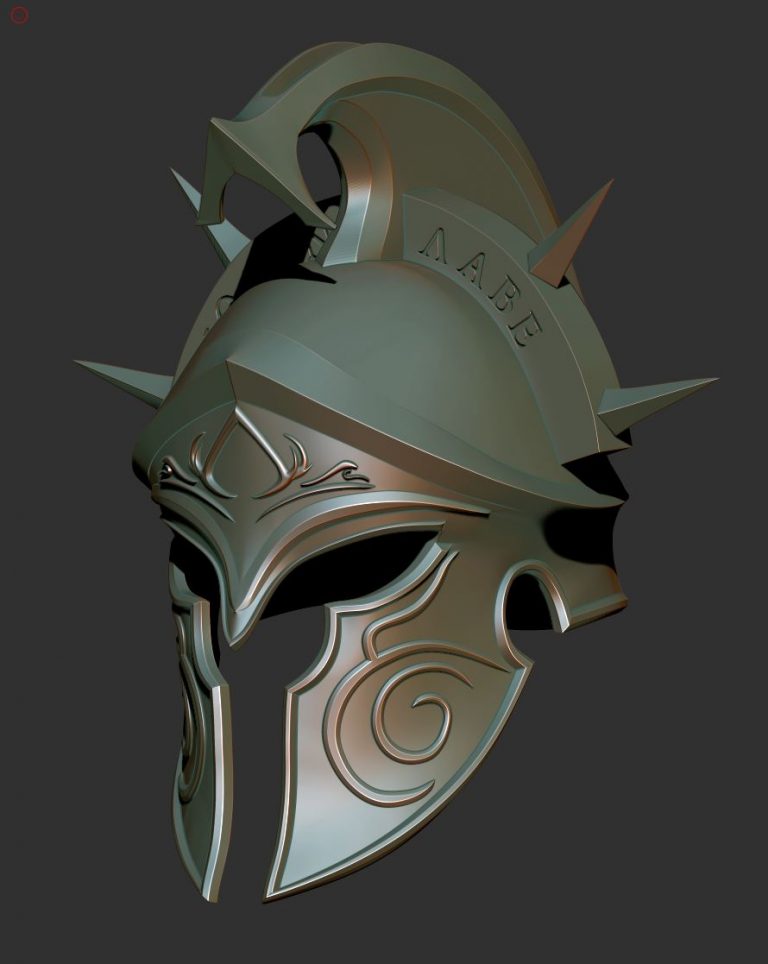Assassin’s Creed Odyssey: Helmet 3D Print File – HokuProps